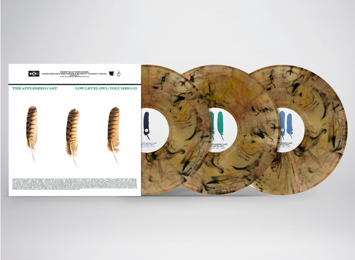 The Appleseed Cast : Low Level Owl 3xLP – BURNT TOAST VINYL